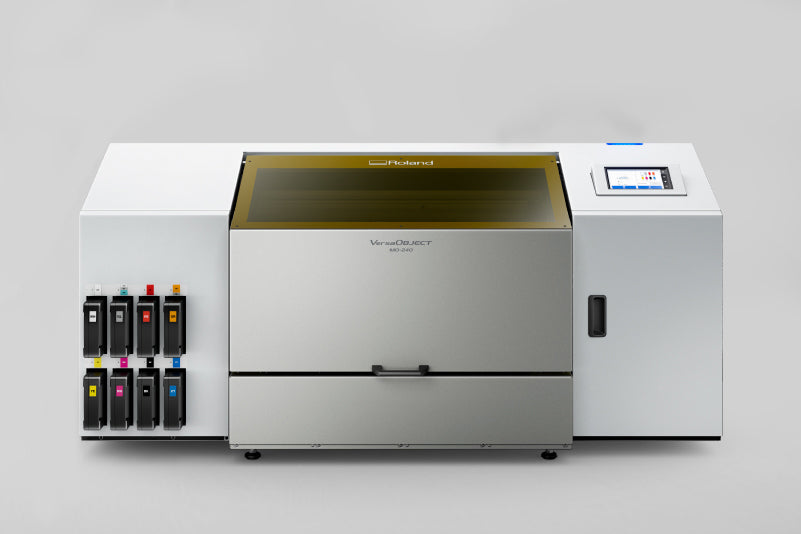 Introducing Roland VersaOBJECT MO-240 Flatbed UV Printer - PRINTFINISH